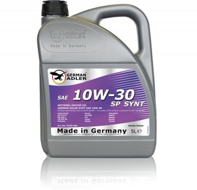Motor Oil - SAE 10W-30 - GERMAN ADLER - Made in Germany