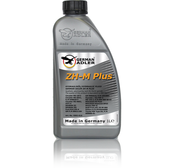 Hydraulic Fluid - ZH-M PLUS - GERMAN ADLER - Made in Germany