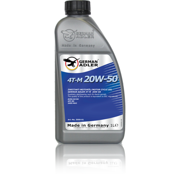 Motorcycle Oils - GERMAN ADLER - MOTOR OIL PRODUCTS - Made in Germany